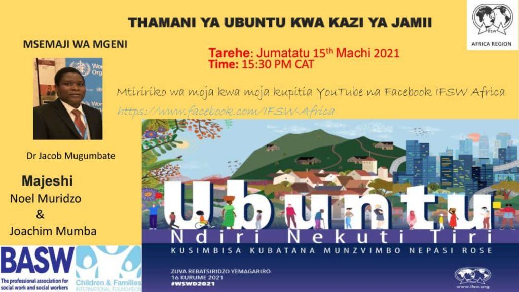 The Value of Ubuntu to Social Work – International Federation of Social ...