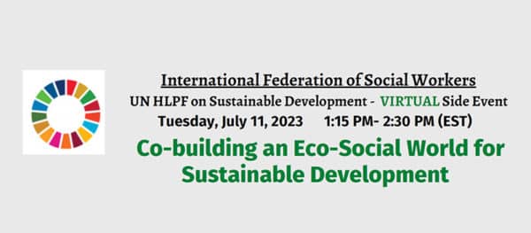 July 11: UN HLPF Side Event “Co-building an Eco-Social World for Sustainable Development ...