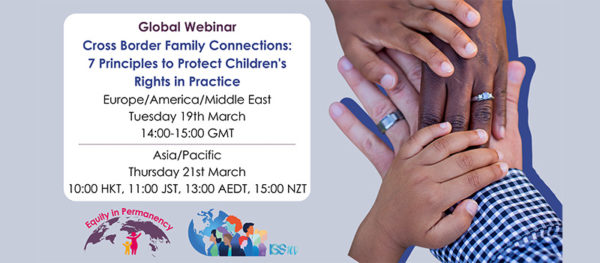 Webinar on Children’s Rights in the context of Cross Border Family ...
