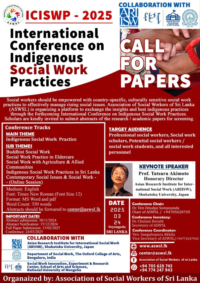 International Federation of Social Workers – Global Online conference