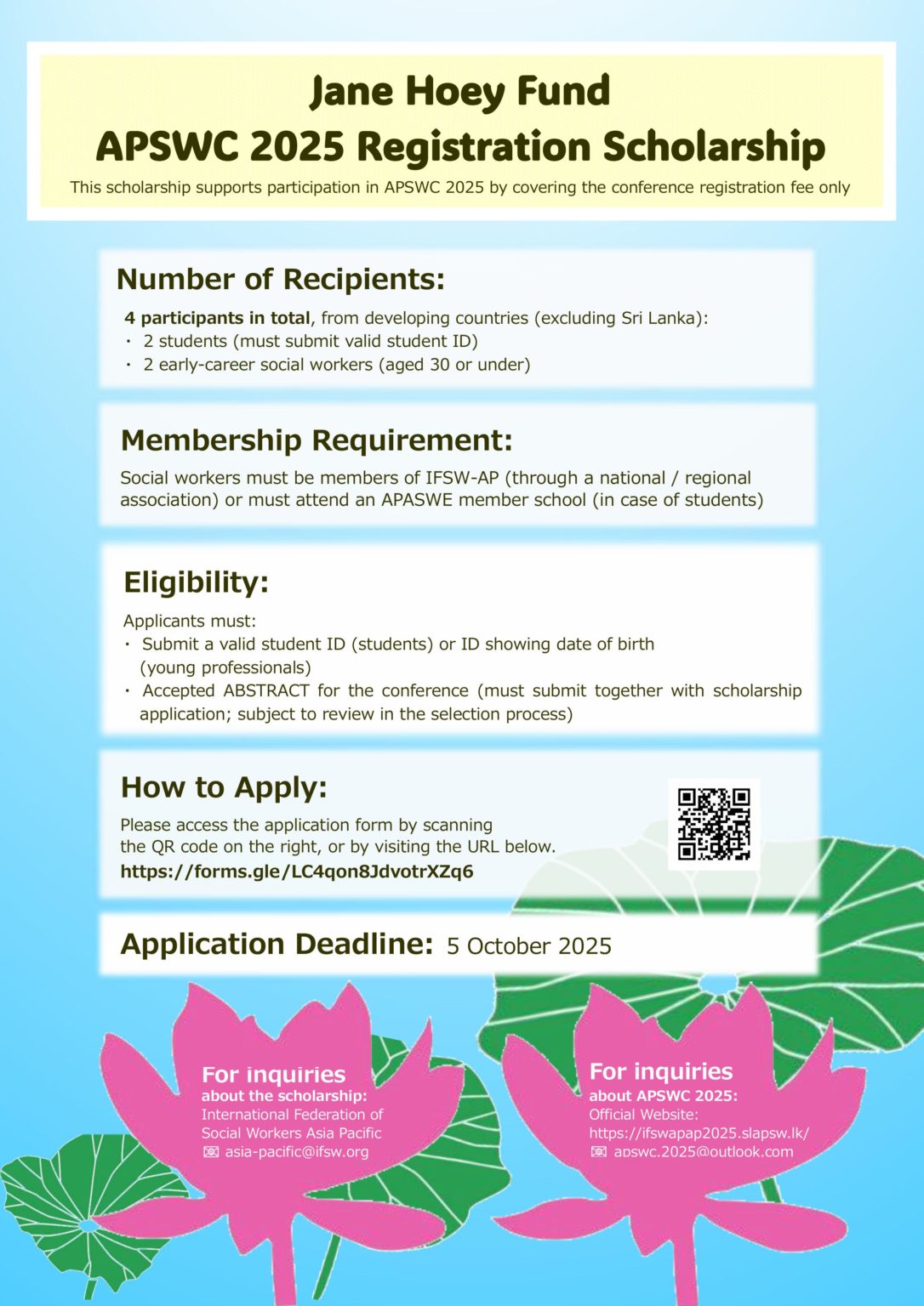IFSW Asia Pacific regional conference 2025 – International Federation ...