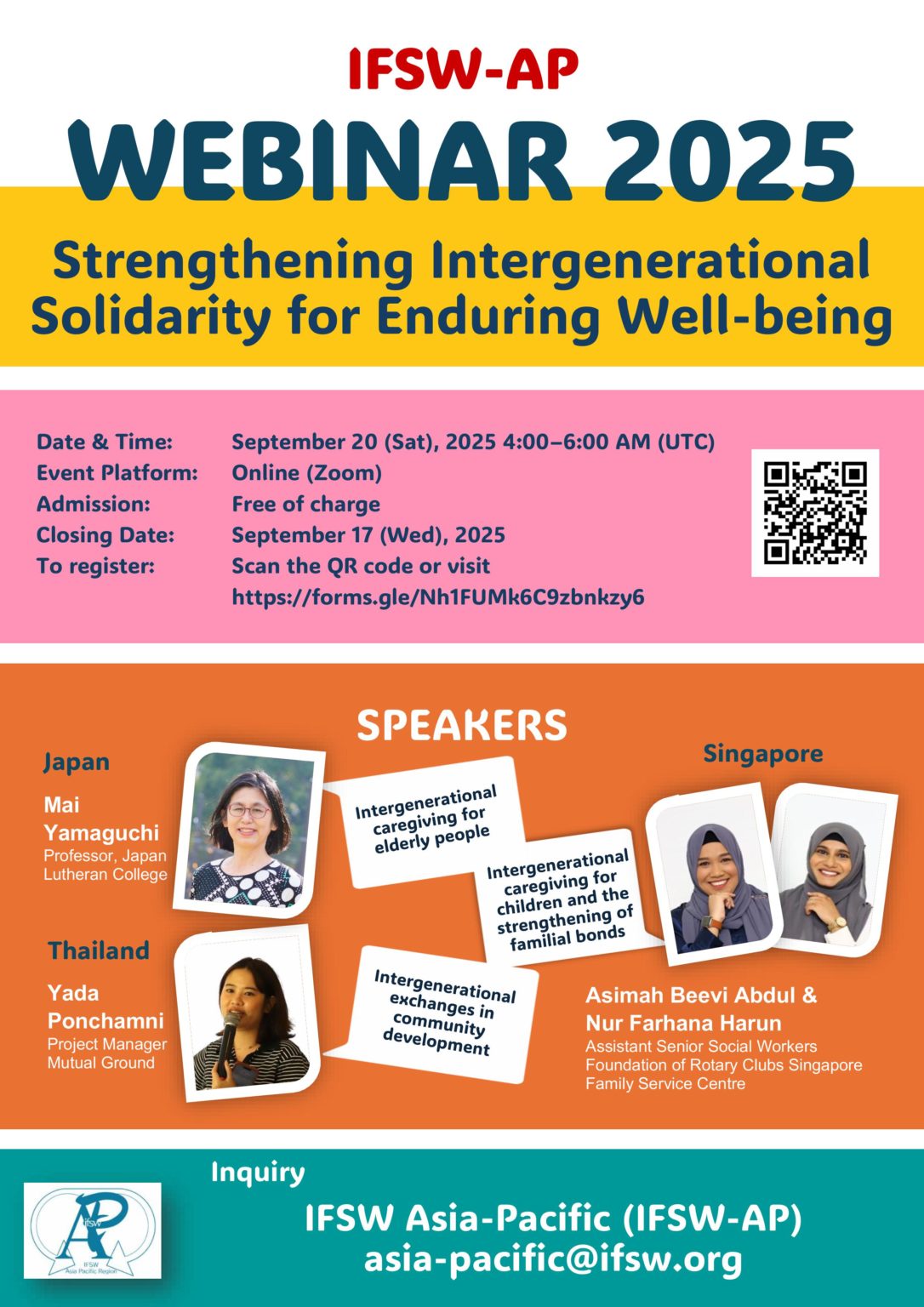 Webinar Strengthening Intergenerational Solidarity For Enduring Well